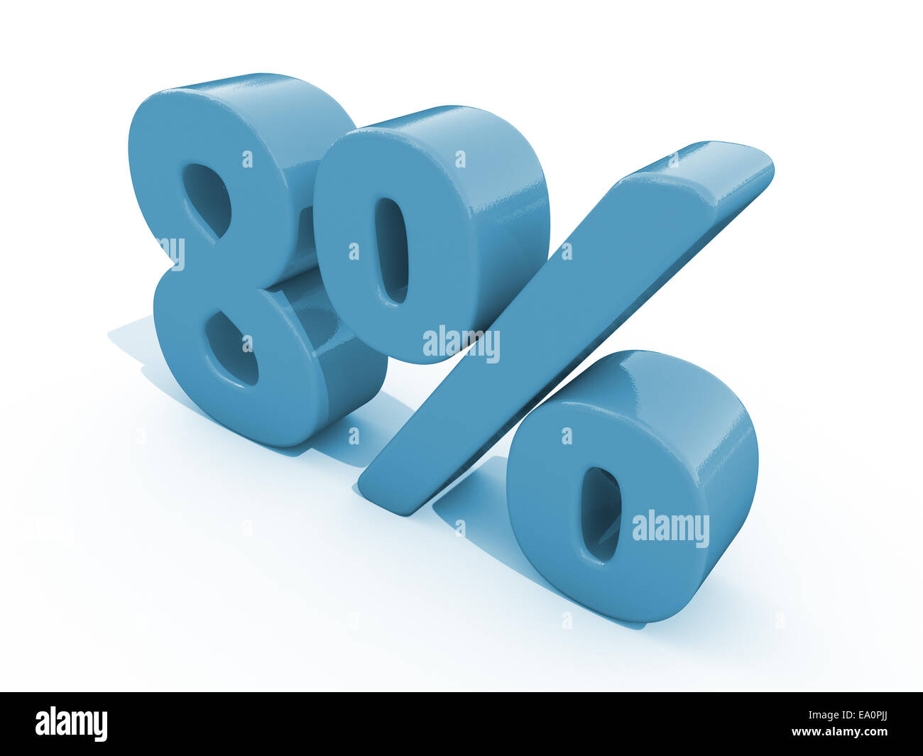 Percentage rate icon on a white background Stock Photo - Alamy