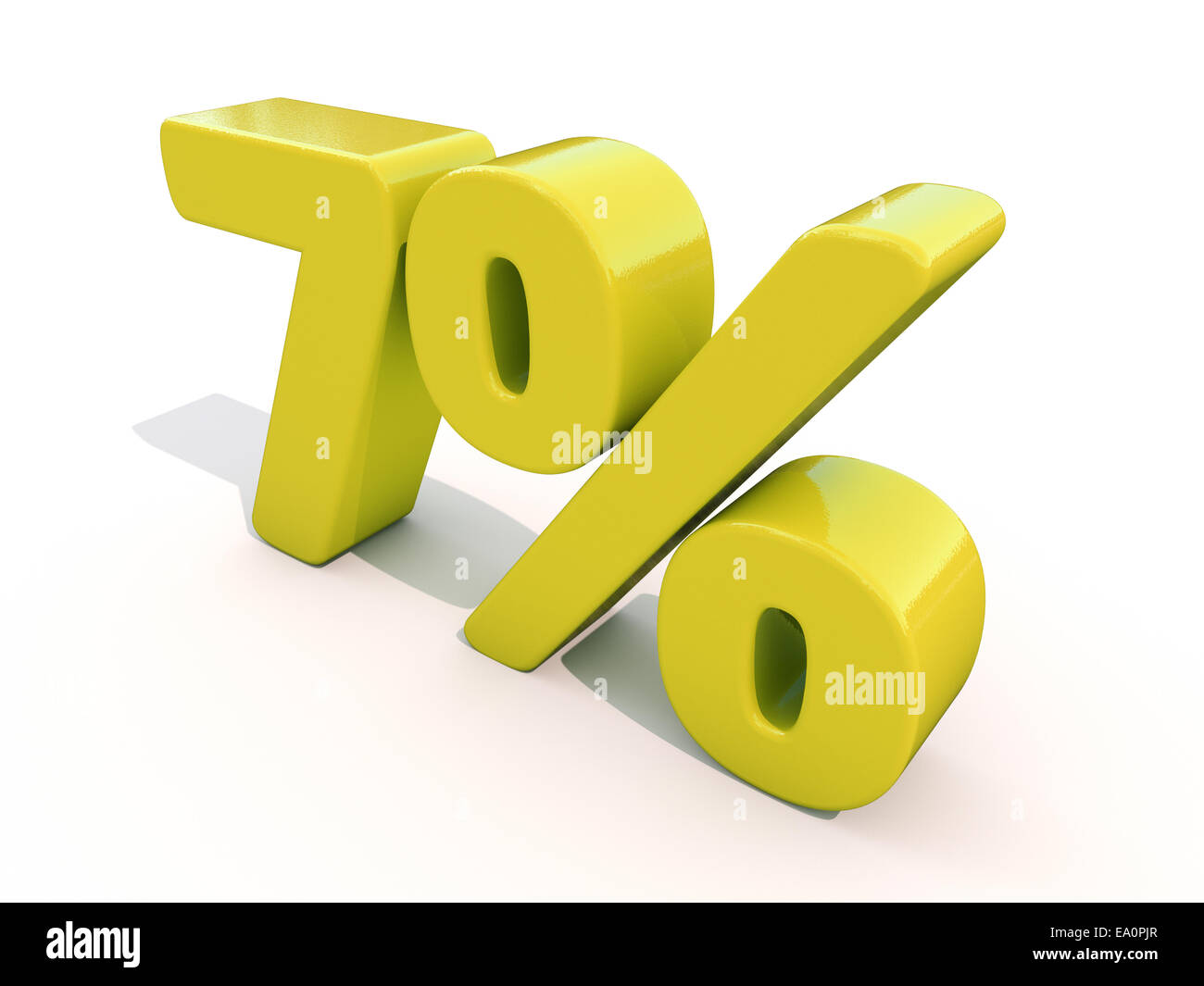 Percentage rate icon on a white background Stock Photo - Alamy