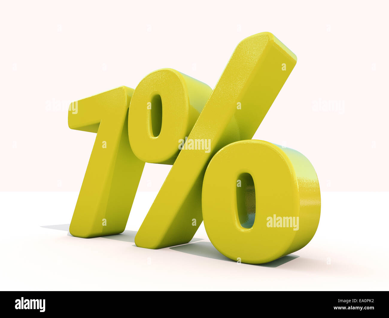 Percentage rate icon on a white background Stock Photo - Alamy
