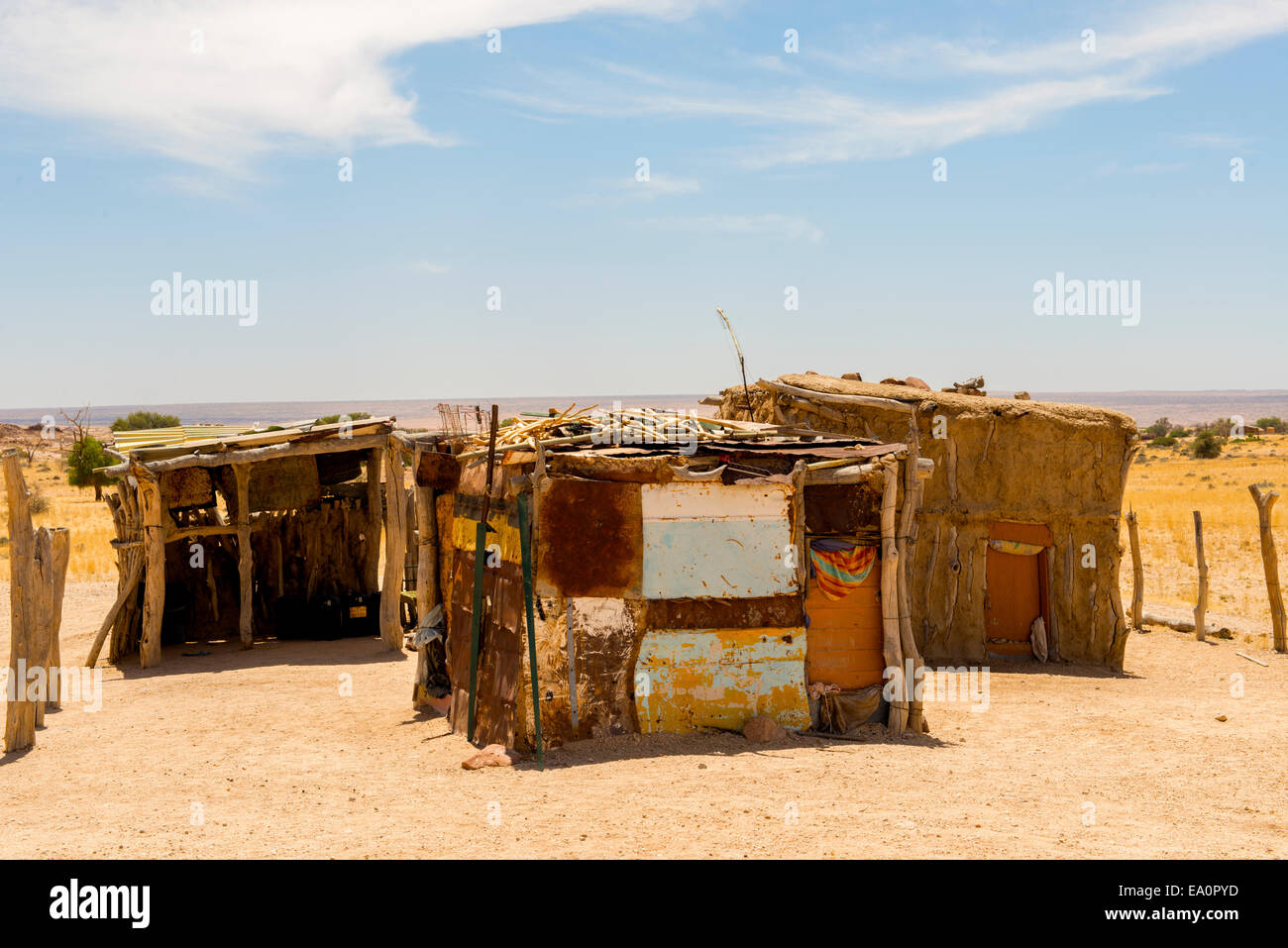 Namibian village house hi-res stock photography and images - Alamy