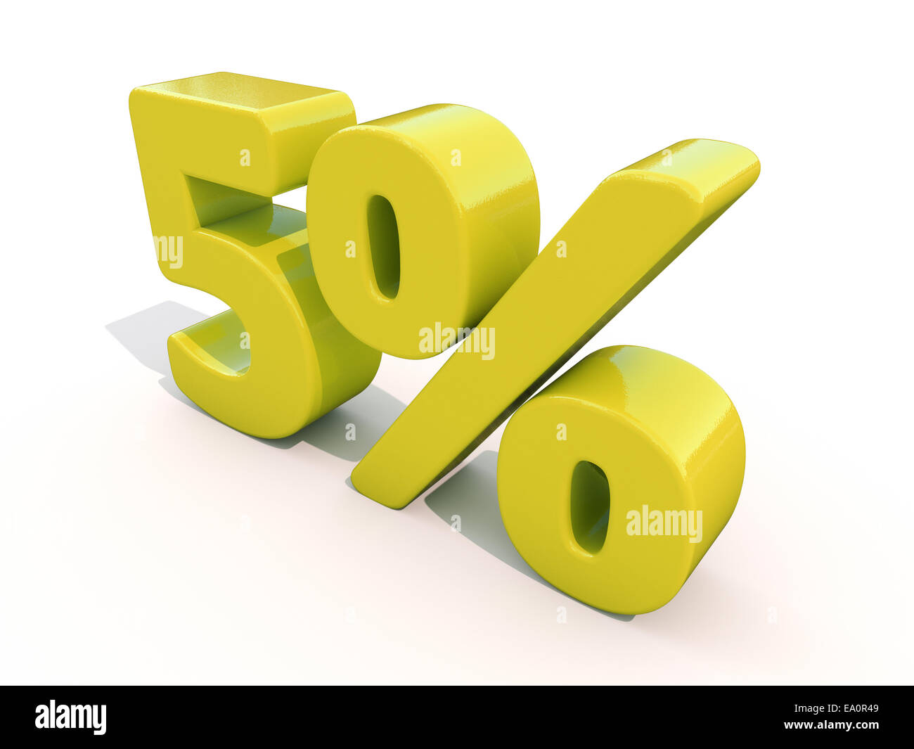 Percentage rate icon on a white background Stock Photo - Alamy