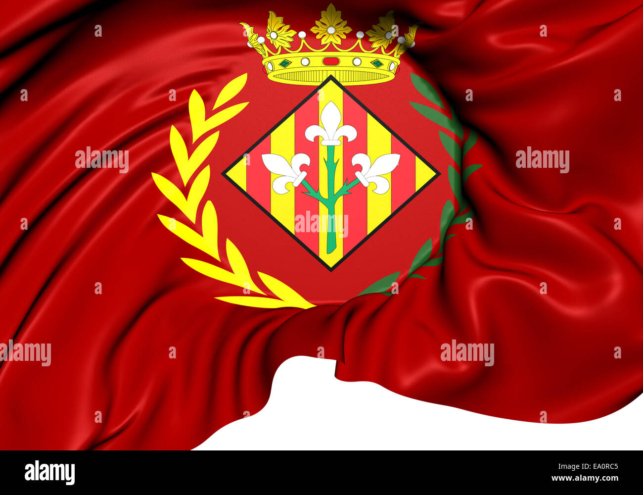 Lerida flag hi-res stock photography and images - Alamy