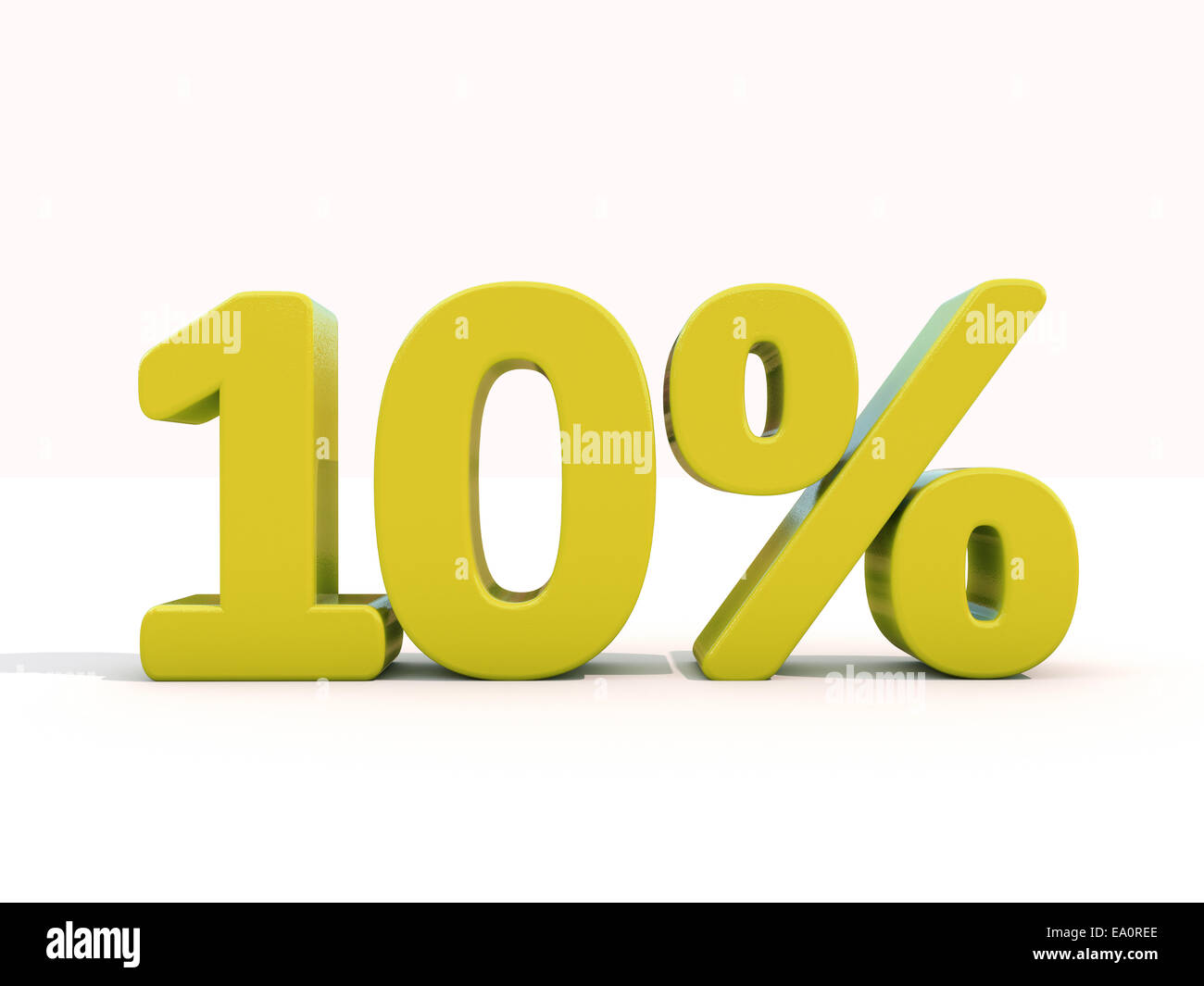 Percentage rate icon on a white background Stock Photo - Alamy