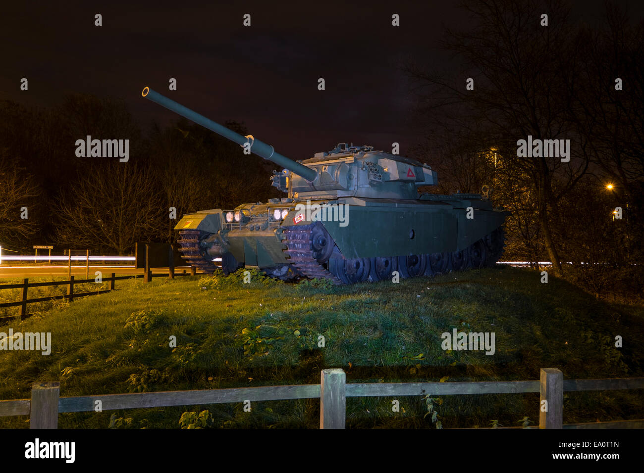 Leyland, Lancashire: Centurion Tank close to where they were built ...