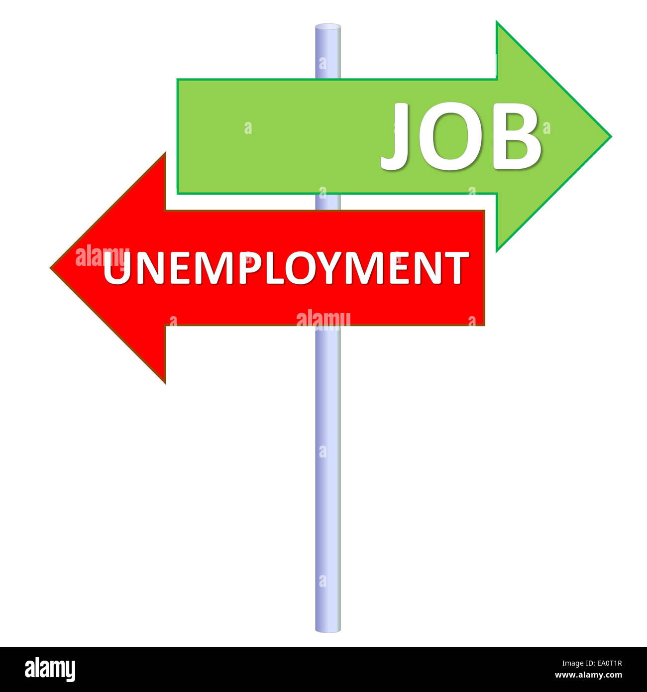 Job or unemployment Stock Photo - Alamy