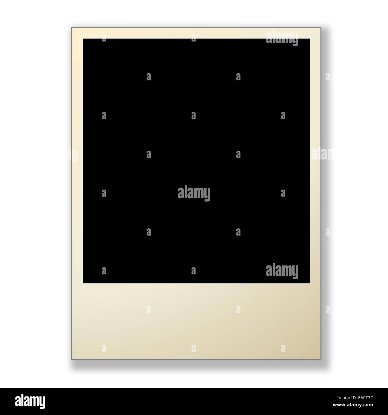 Polaroid photo frame Stock Photo - Alamy