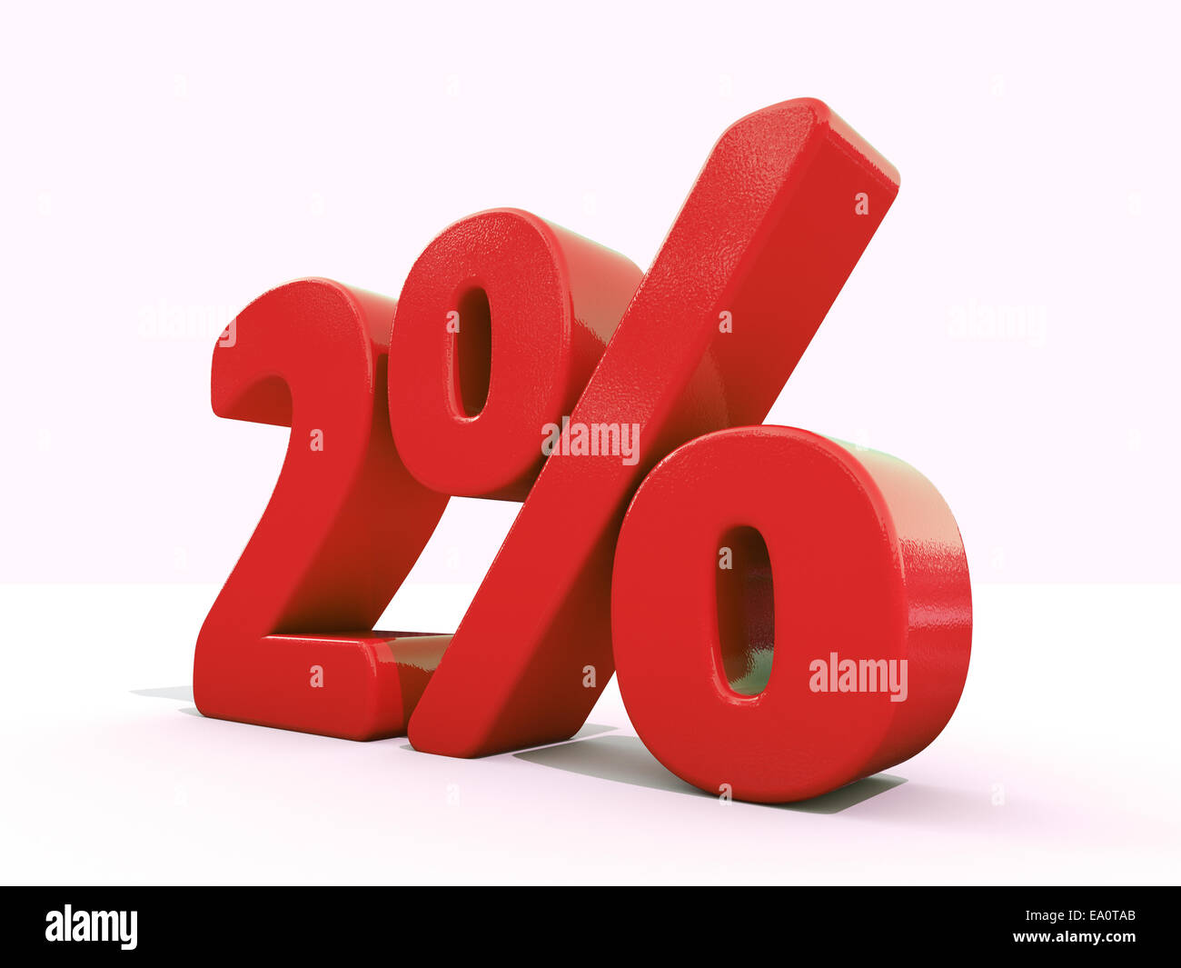 Percentage rate icon on a white background Stock Photo - Alamy