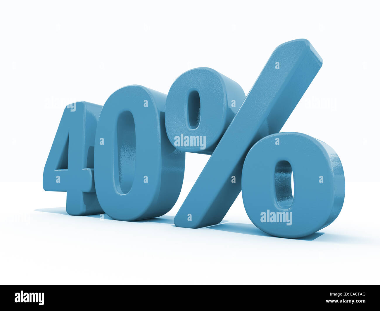 Percentage rate icon on a white background Stock Photo - Alamy
