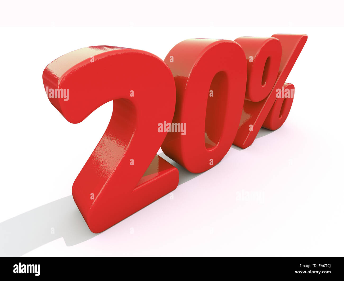 Percentage rate icon on a white background Stock Photo - Alamy