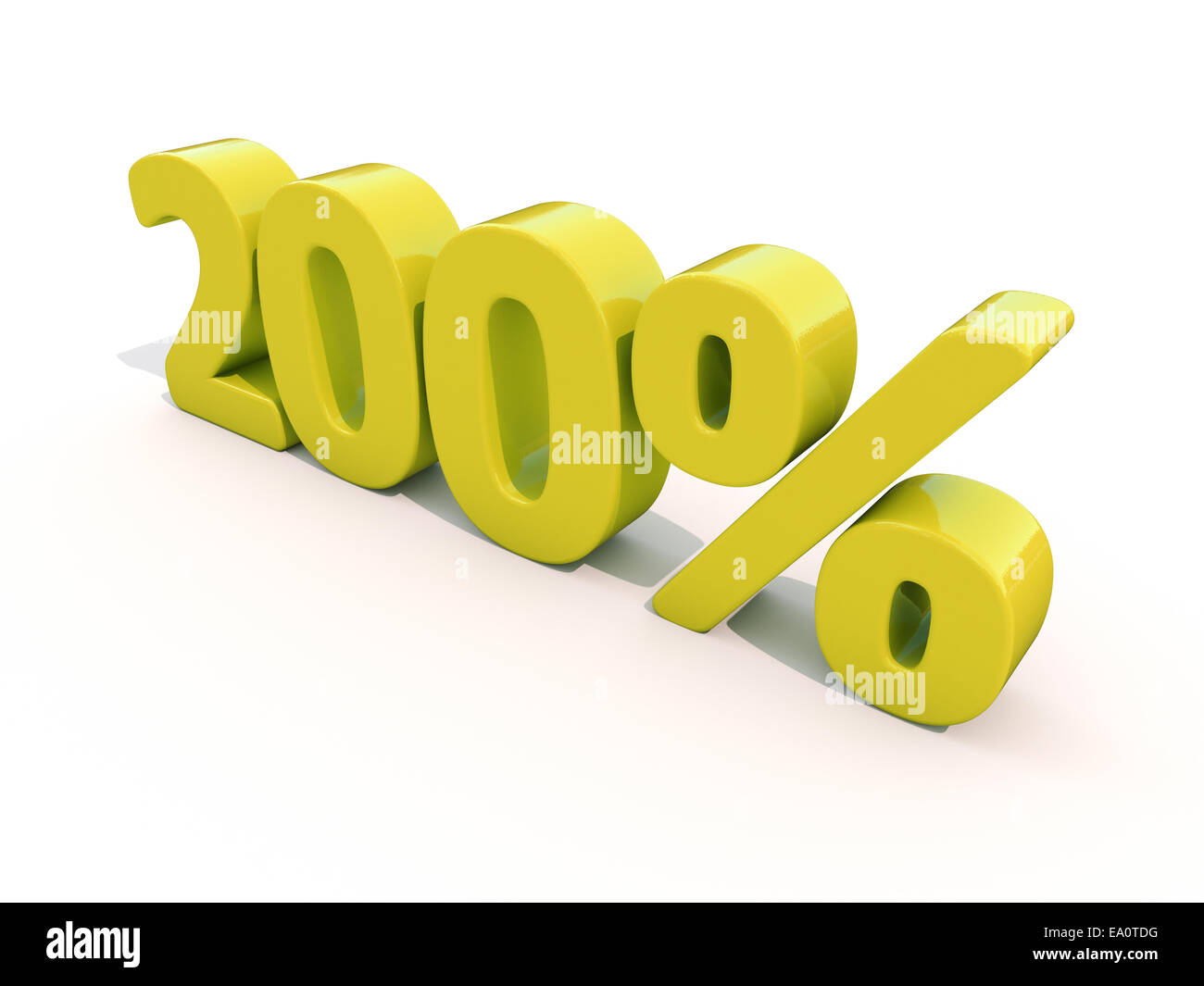 Percentage rate icon on a white background Stock Photo - Alamy