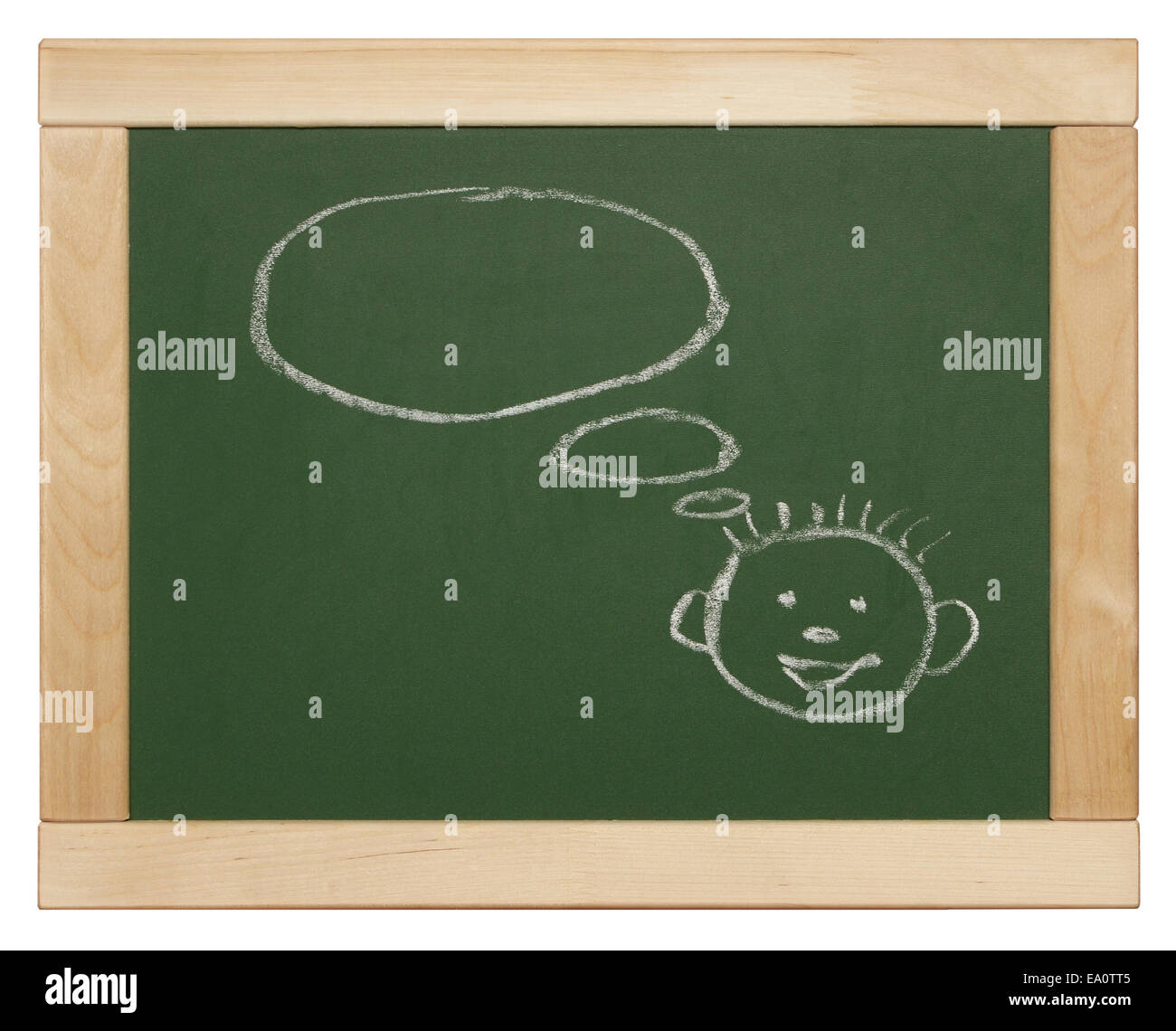 Thought bubble light bulb Cut Out Stock Images & Pictures - Alamy