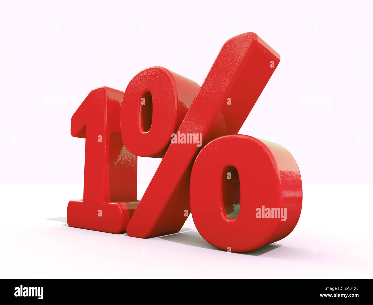 Percentage rate icon on a white background Stock Photo - Alamy