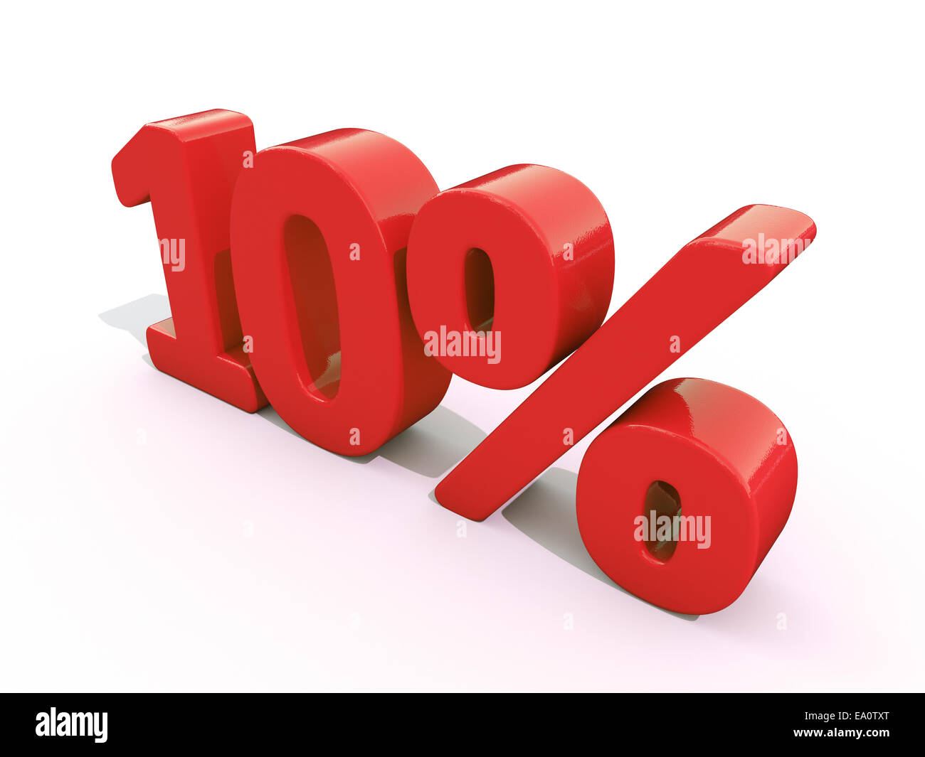 Percentage rate icon on a white background Stock Photo - Alamy