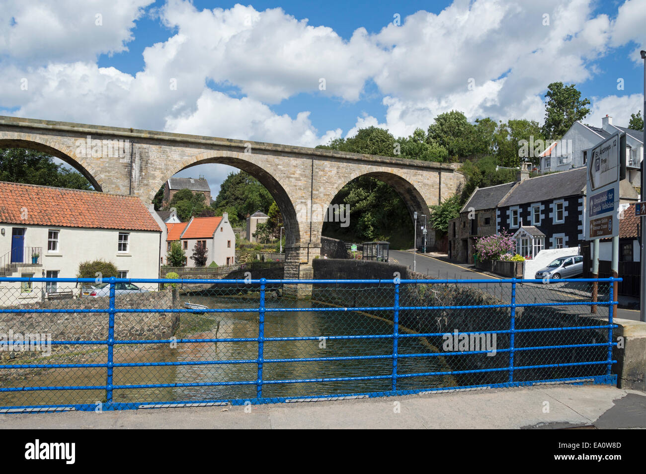 Lower Largo, Harbour, Coastal Path, Firth of Forth, Fife, Scotland, UK ...