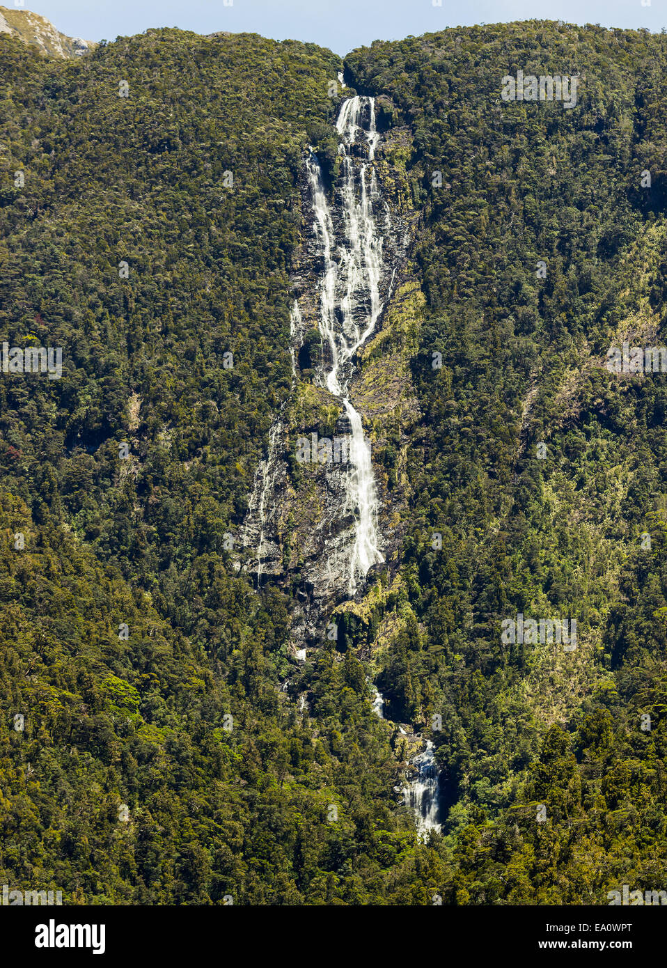 Doubtful sound waterfall hi-res stock photography and images - Alamy