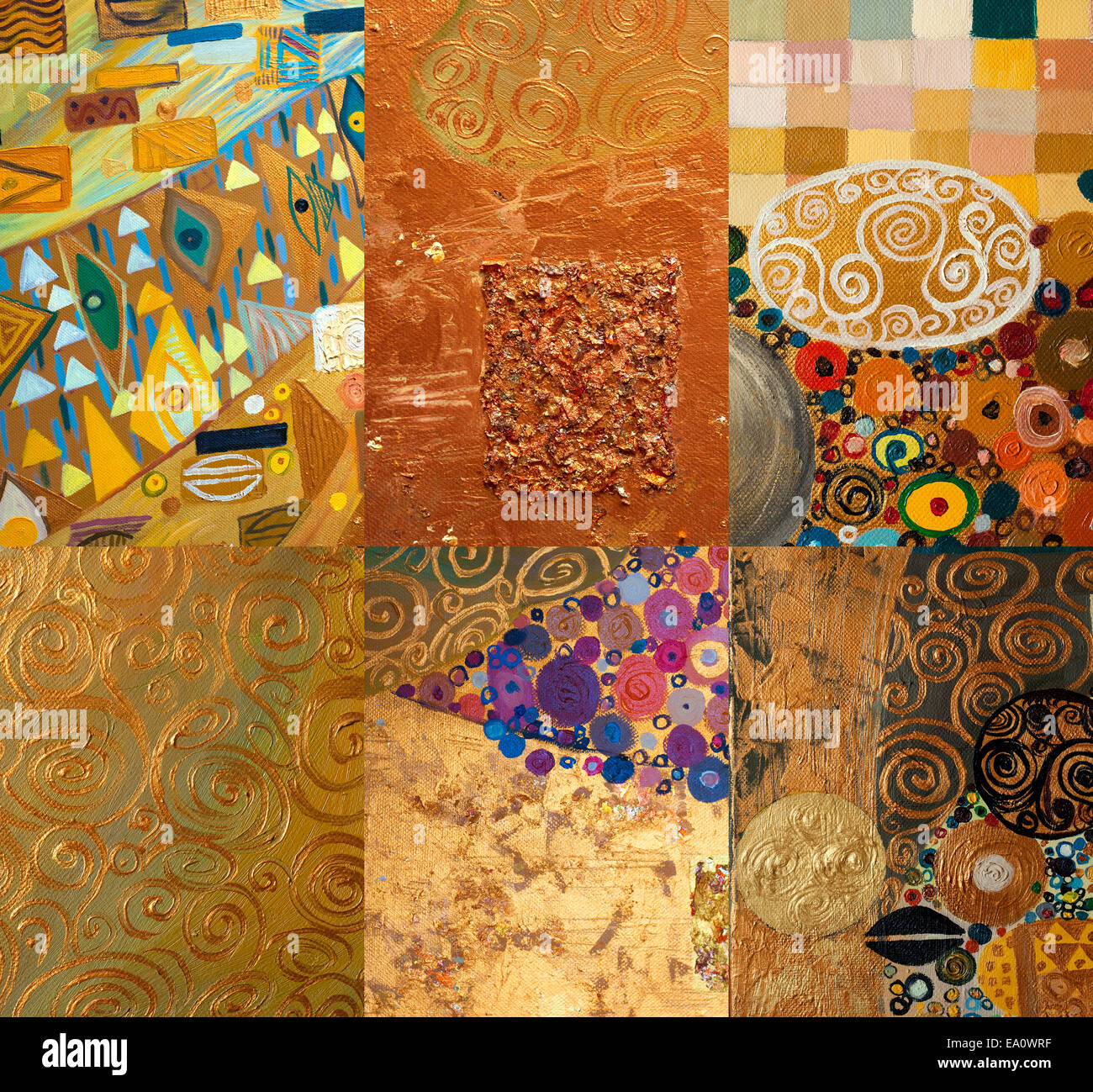 Original abstract oil painting hi-res stock photography and images - Alamy