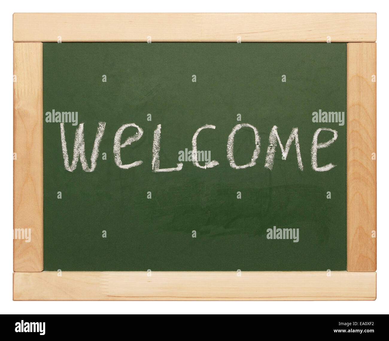 Chalkboard blackboard welcome greeting hi-res stock photography and ...