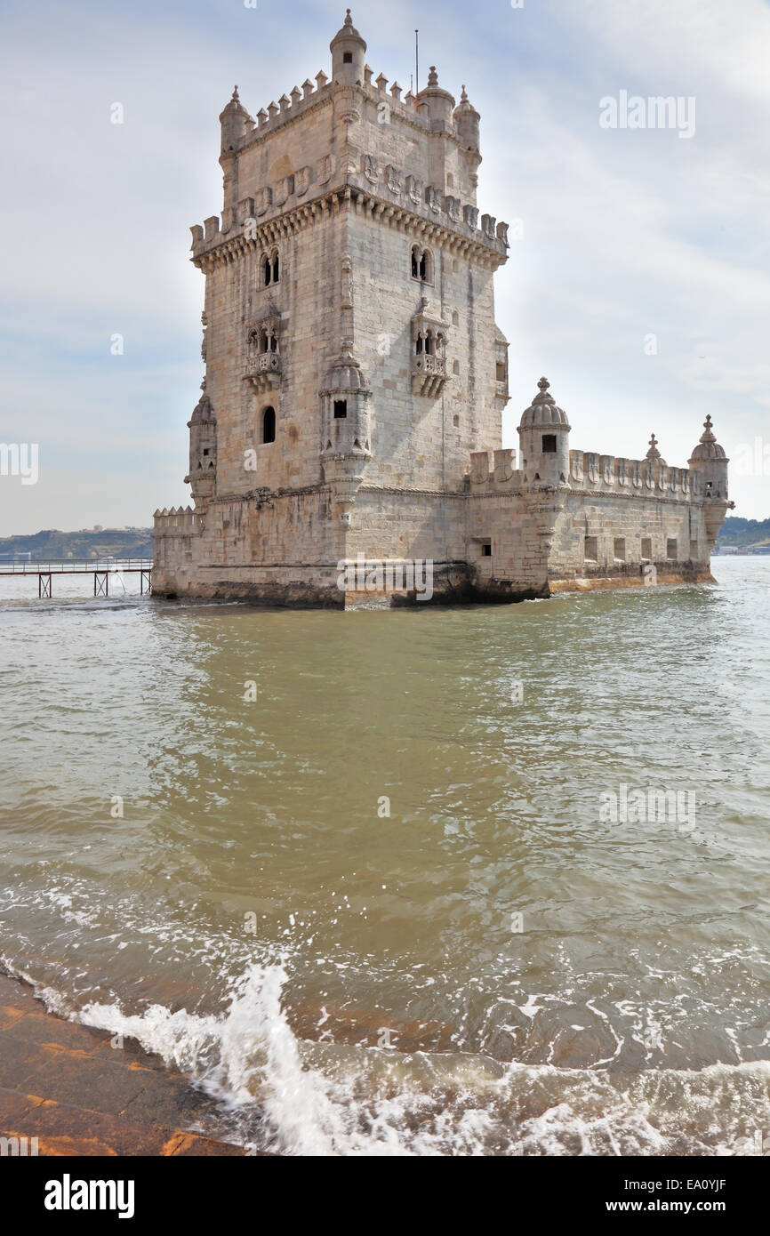 White marble tower Stock Photo - Alamy