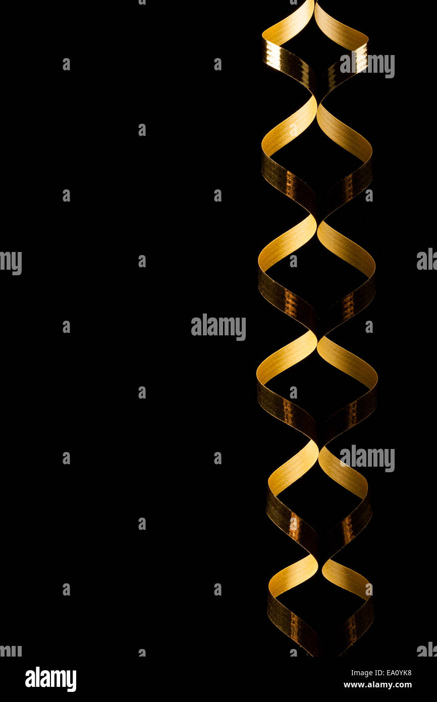 Black streamer isolated hi-res stock photography and images - Alamy