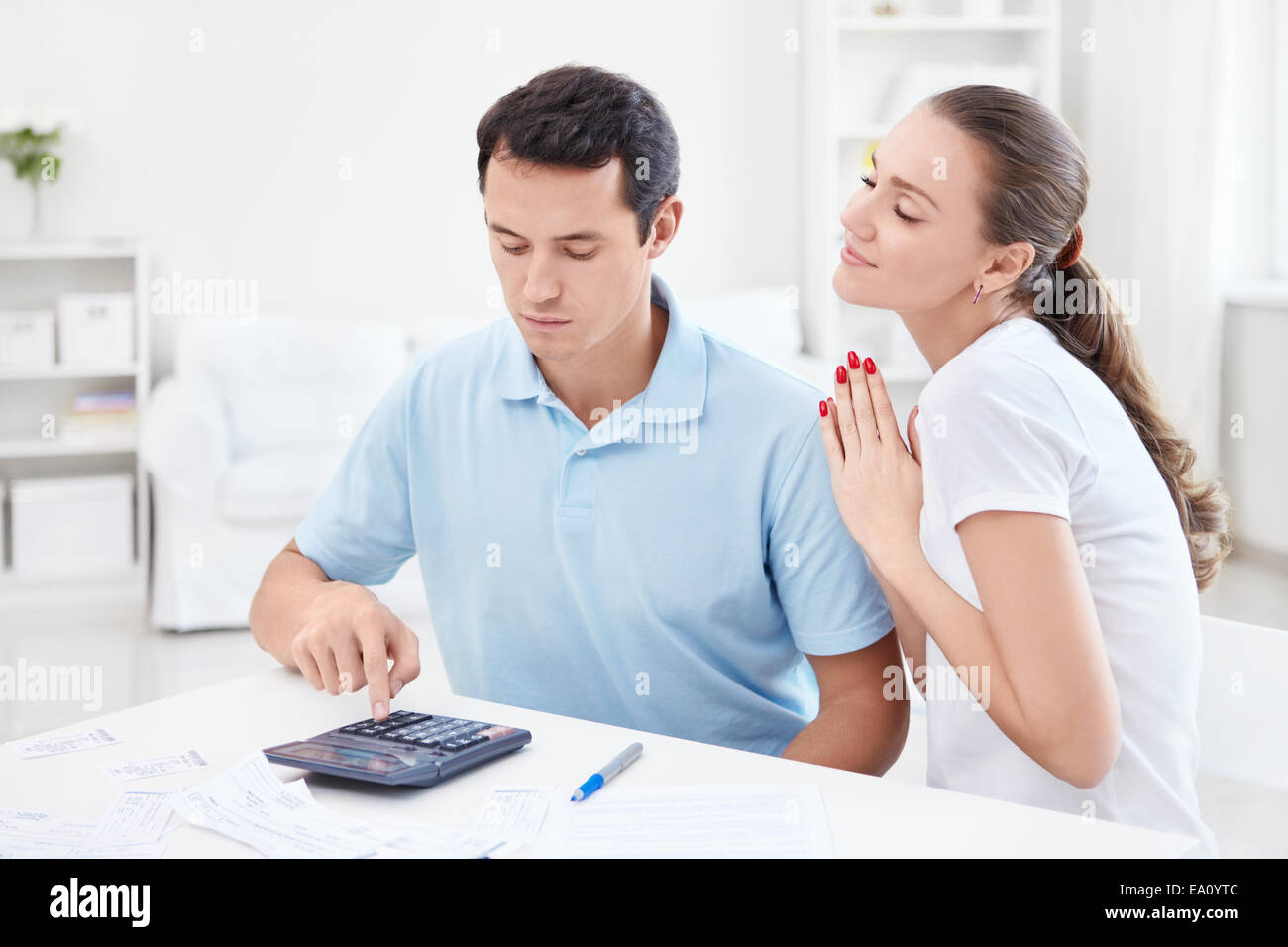 Budget girl hi-res stock photography and images - Alamy