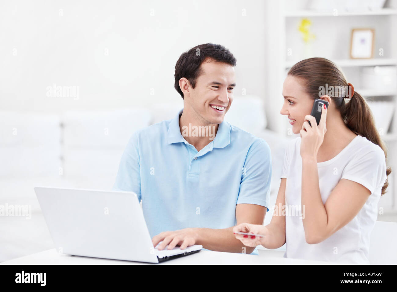 Caller hi-res stock photography and images - Alamy