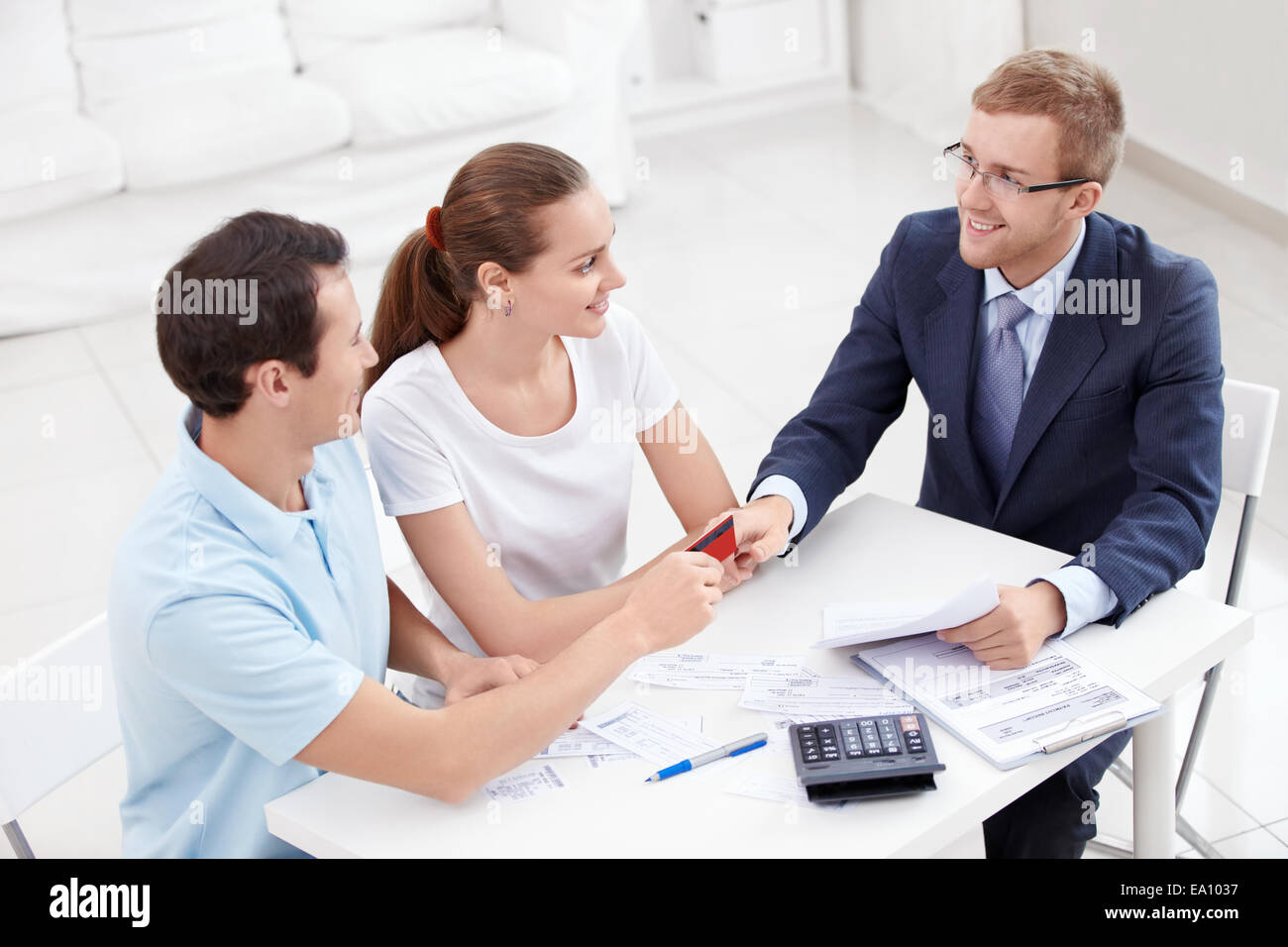 Deal banking hi-res stock photography and images - Alamy