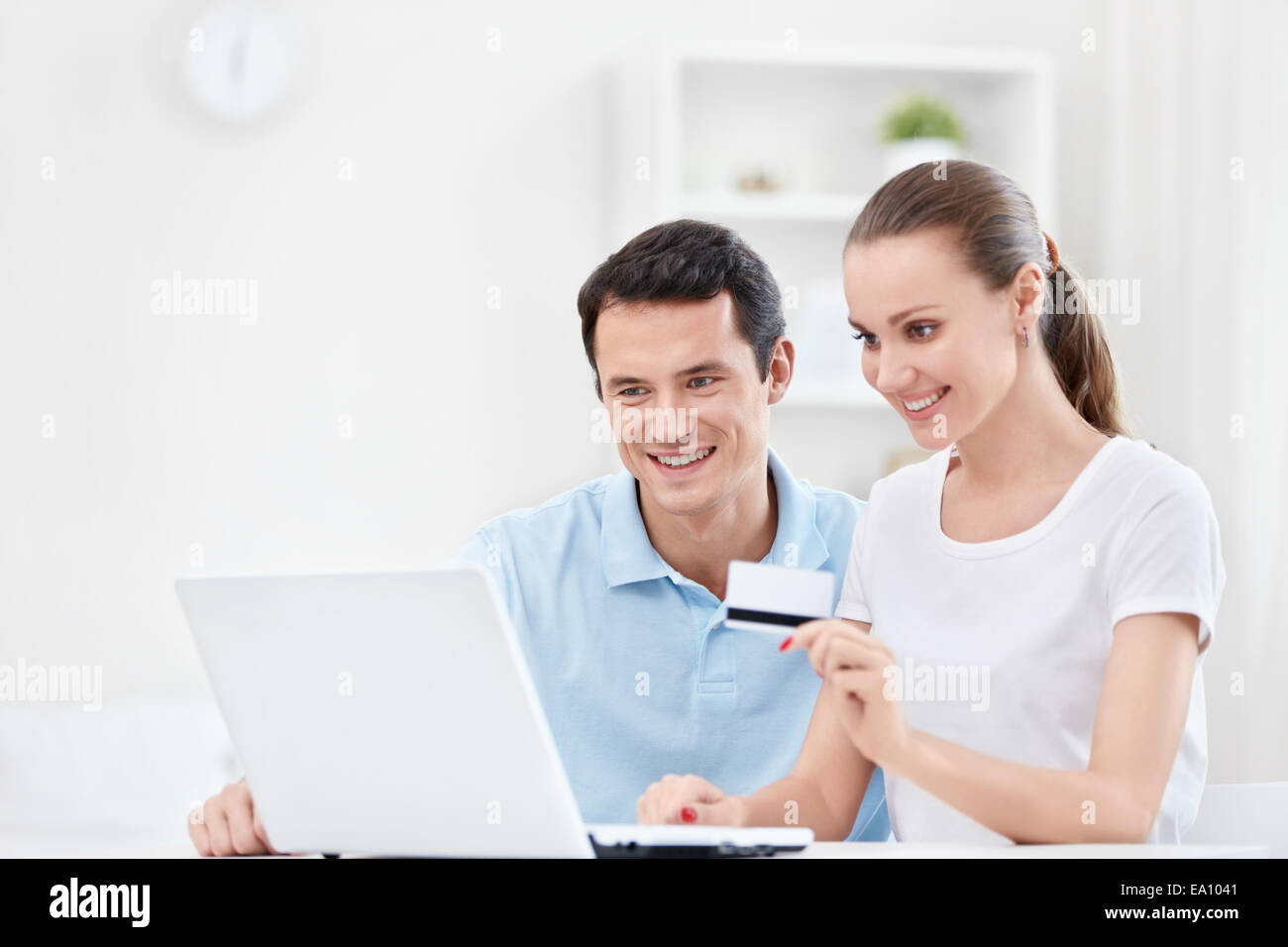 Husband banking hi-res stock photography and images - Alamy