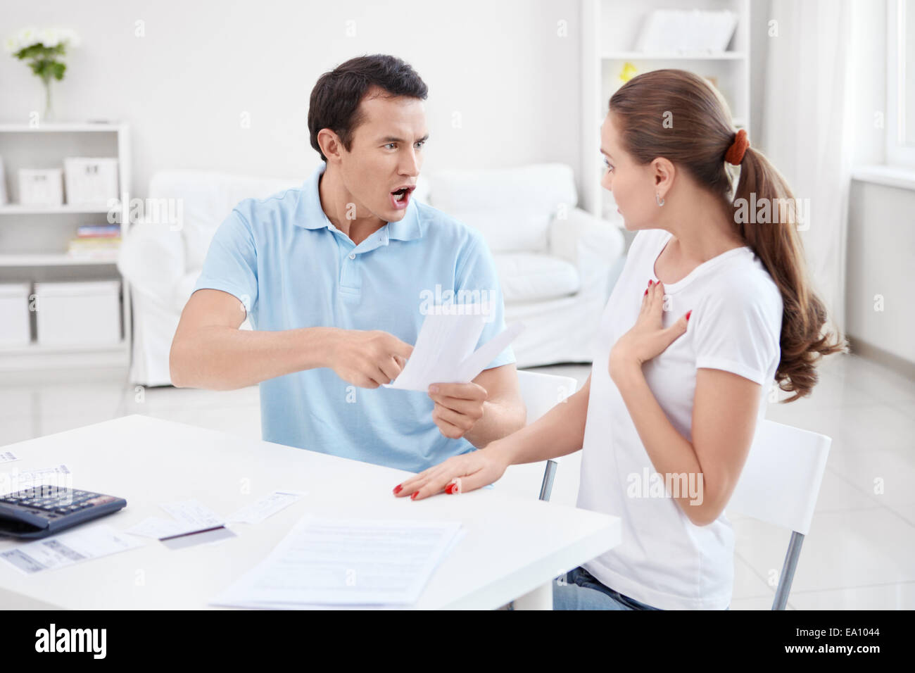 Trouble quarrel hi-res stock photography and images - Alamy