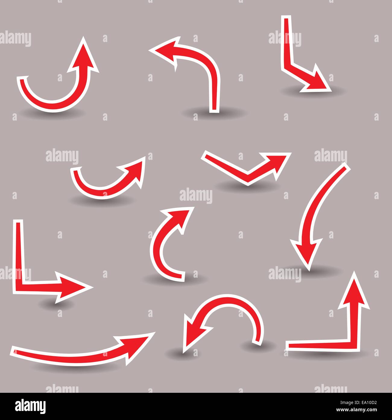 Reflective arrows hi-res stock photography and images - Alamy