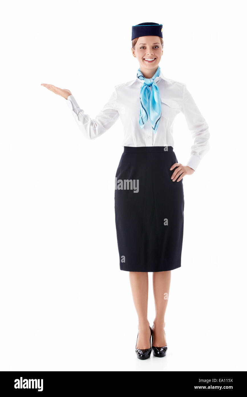 Stewardess hi-res stock photography and images - Alamy