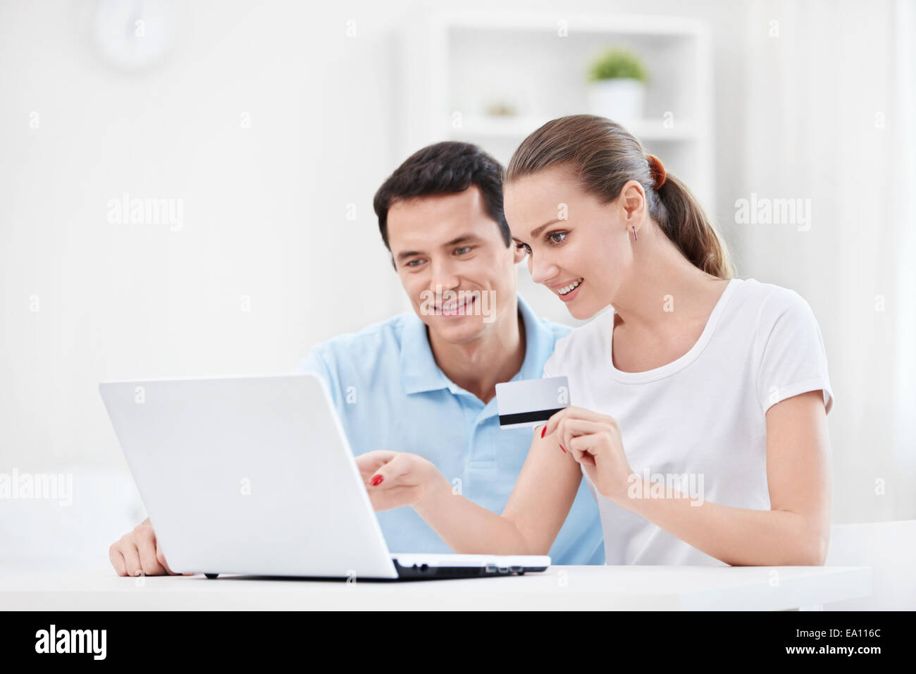 Husband banking hi-res stock photography and images - Alamy