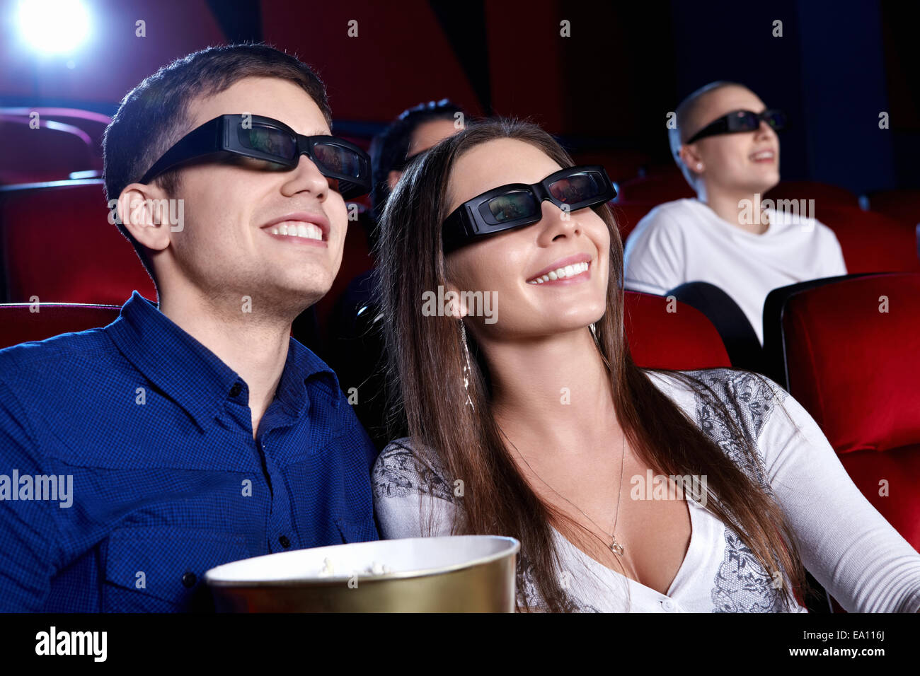 At the cinema Stock Photo - Alamy