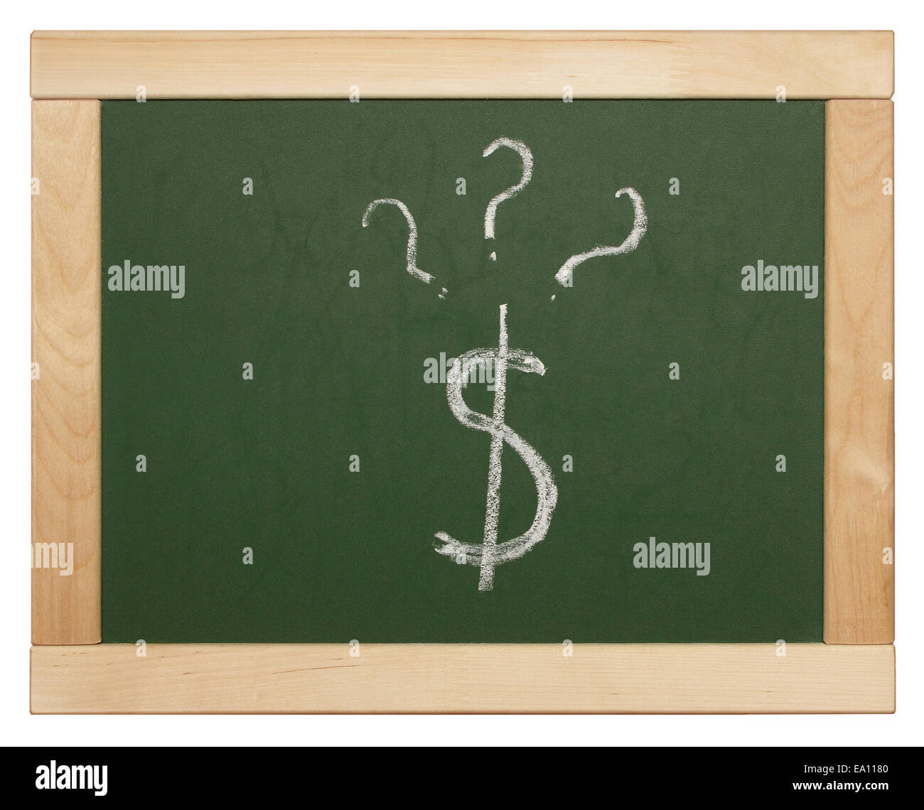 Dollar sign chalkboard hi-res stock photography and images - Alamy