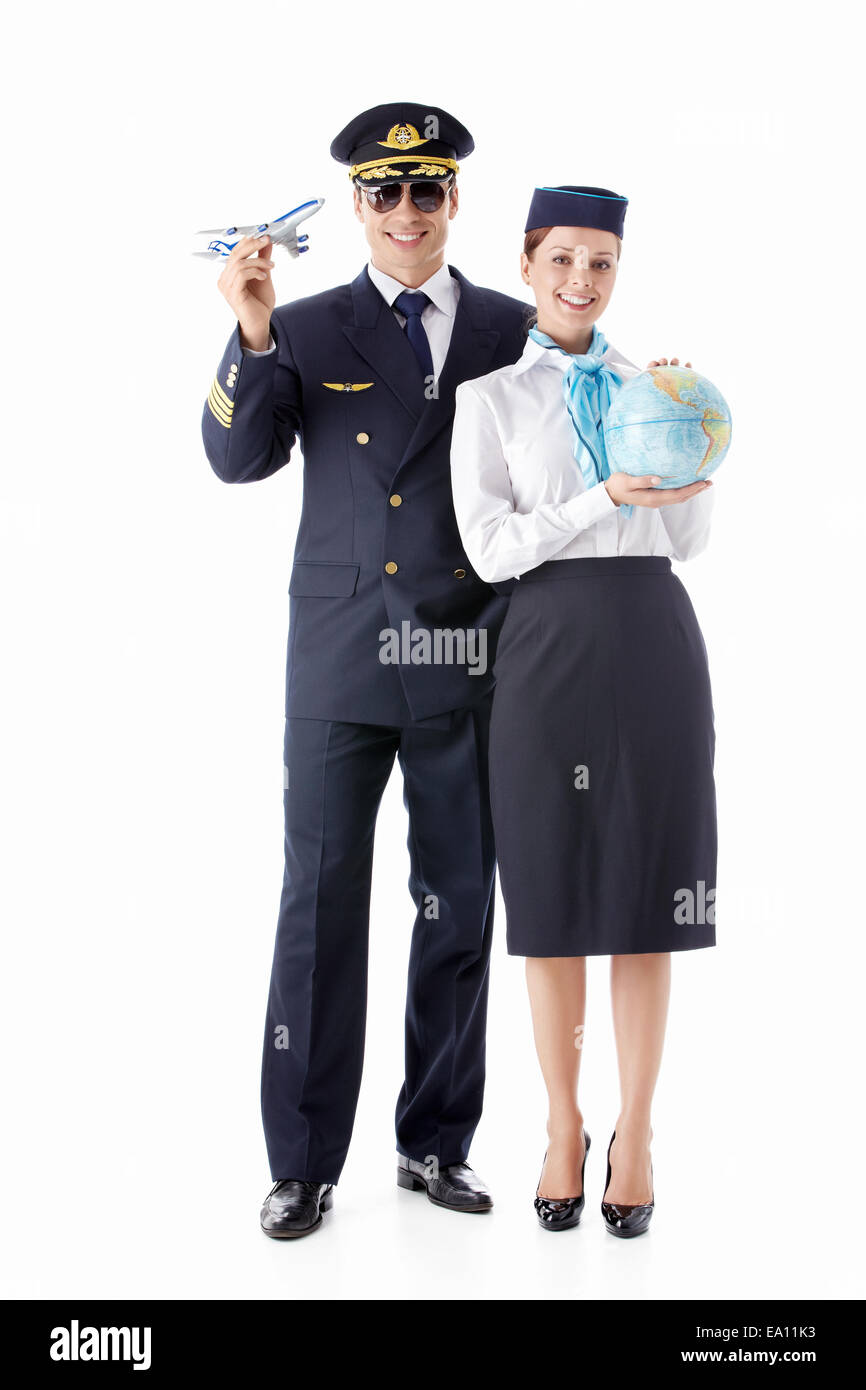Female pilot captain plane hi-res stock photography and images - Alamy