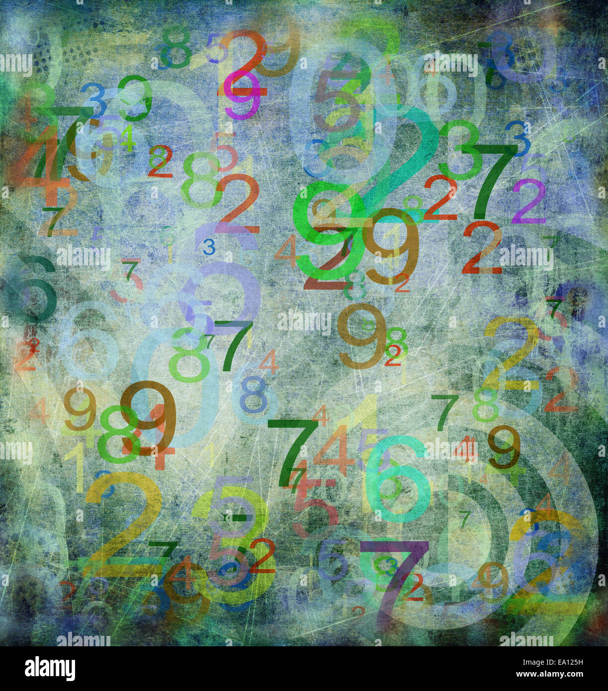 Numbers and artwork hi-res stock photography and images - Alamy