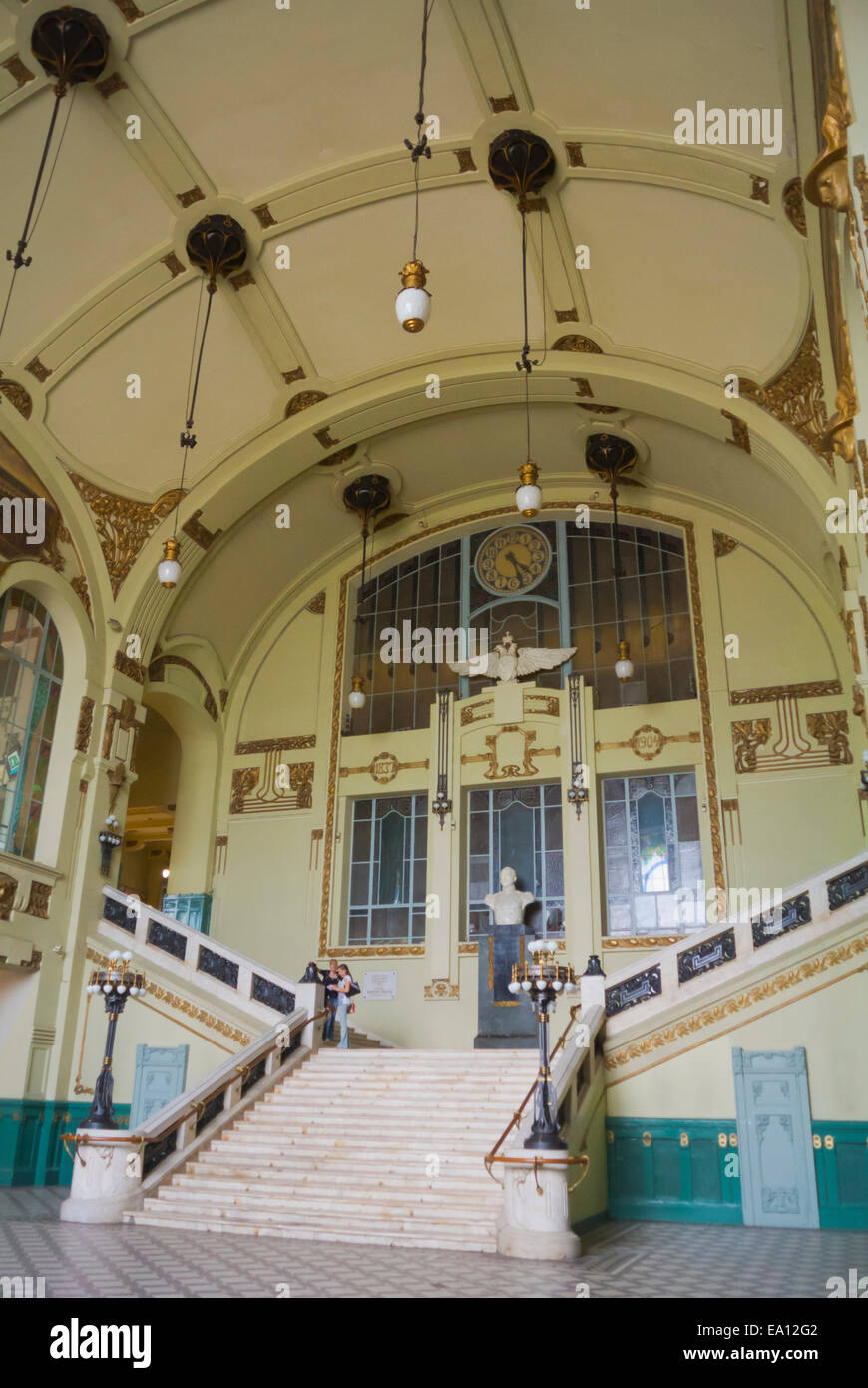 Vitebsky station (1837, 1904), first railway station in Russia, Saint ...