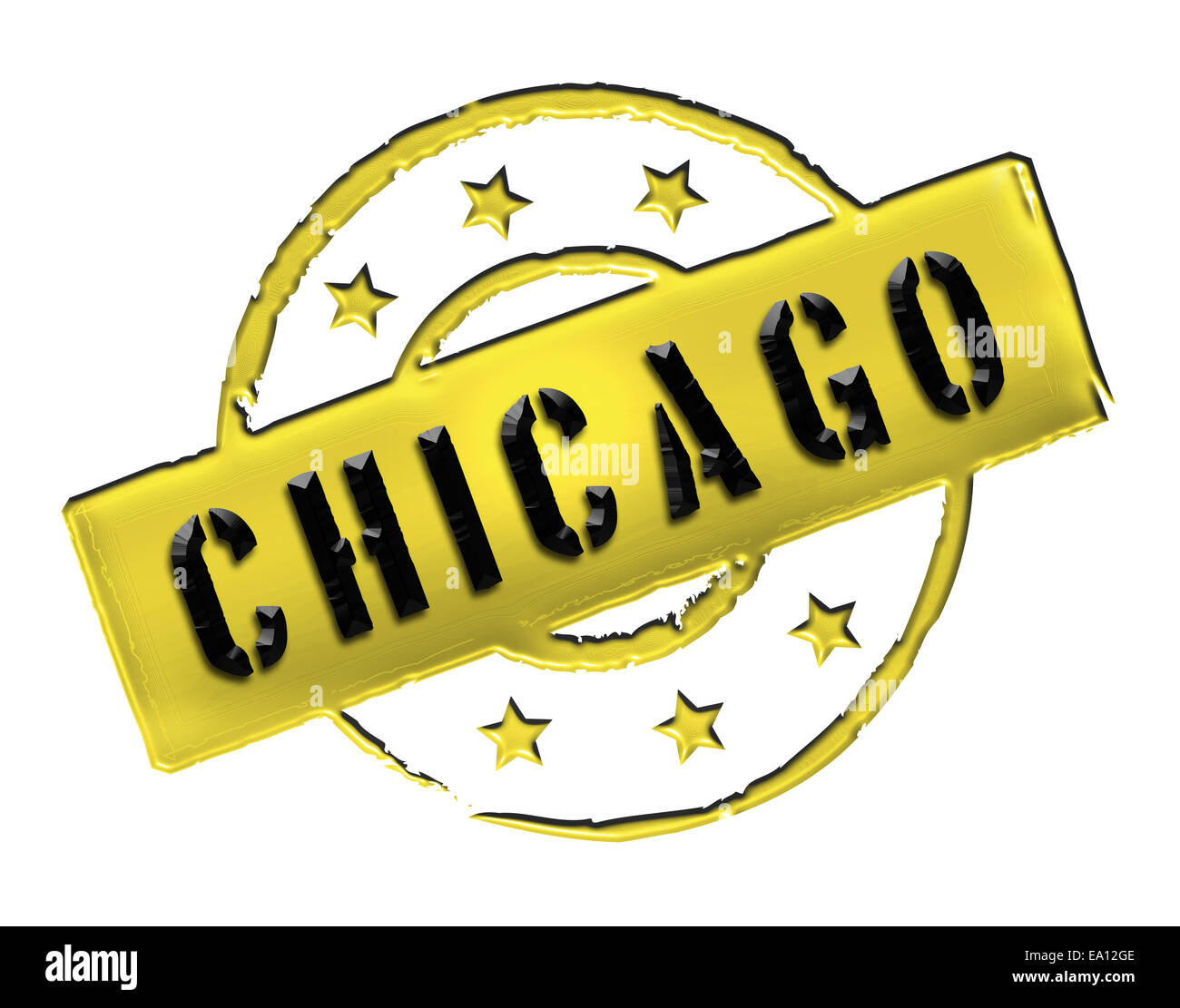 Stamp - Chicago Stock Photo - Alamy