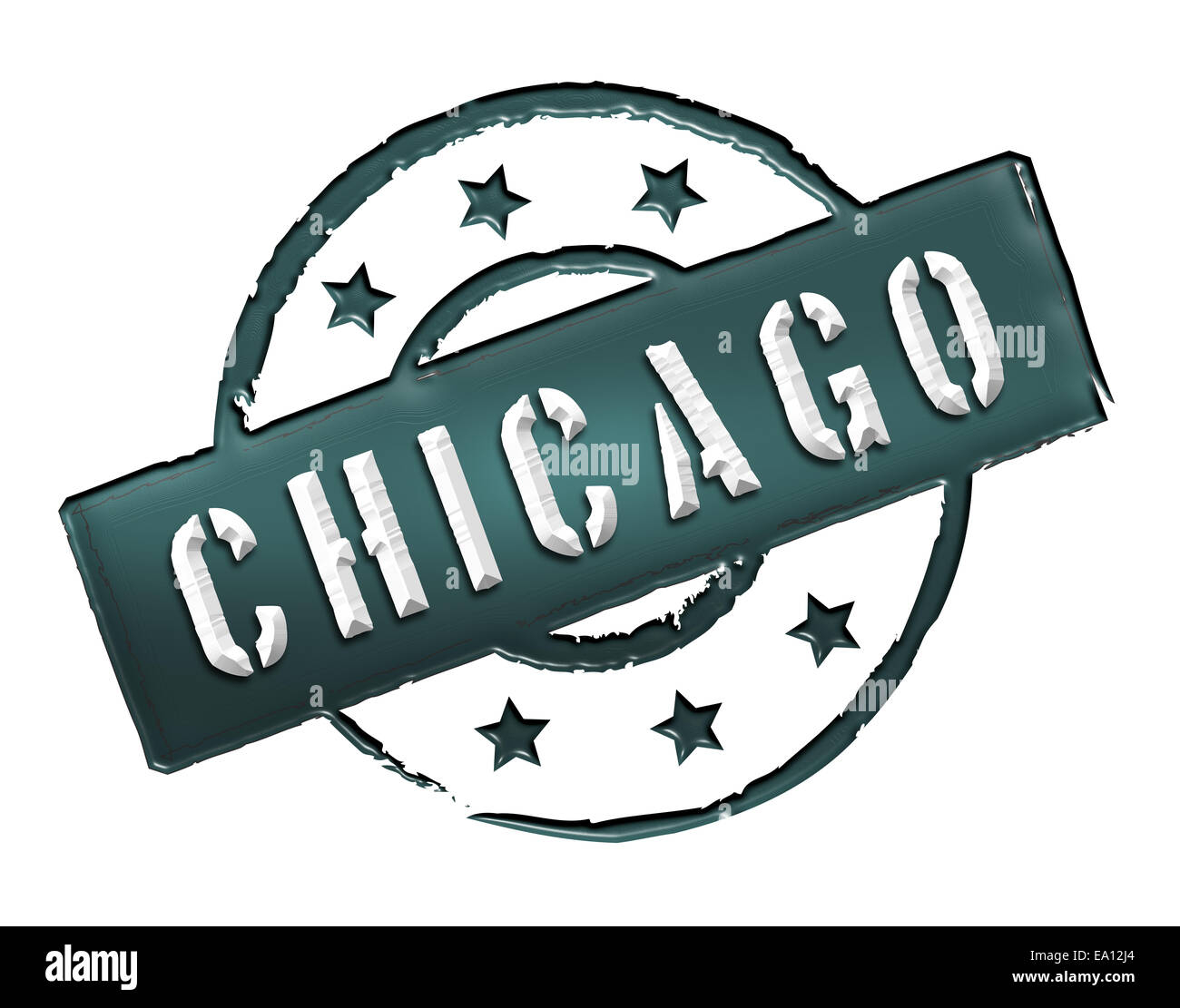 Stamp - Chicago Stock Photo - Alamy