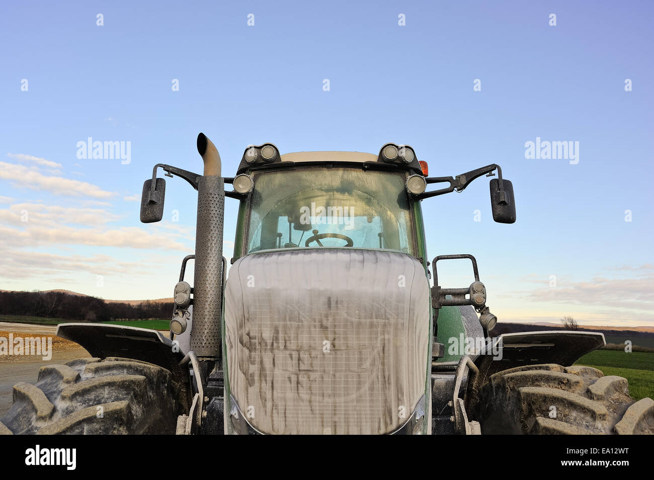 Green tractor hi-res stock photography and images - Alamy