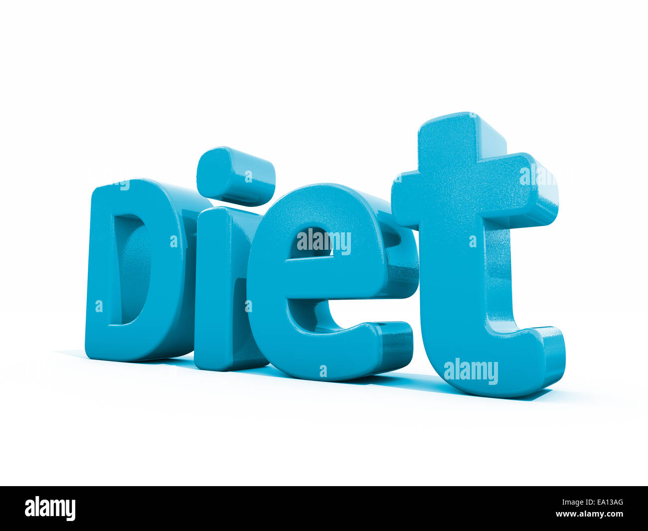 3d word diet Stock Photo - Alamy