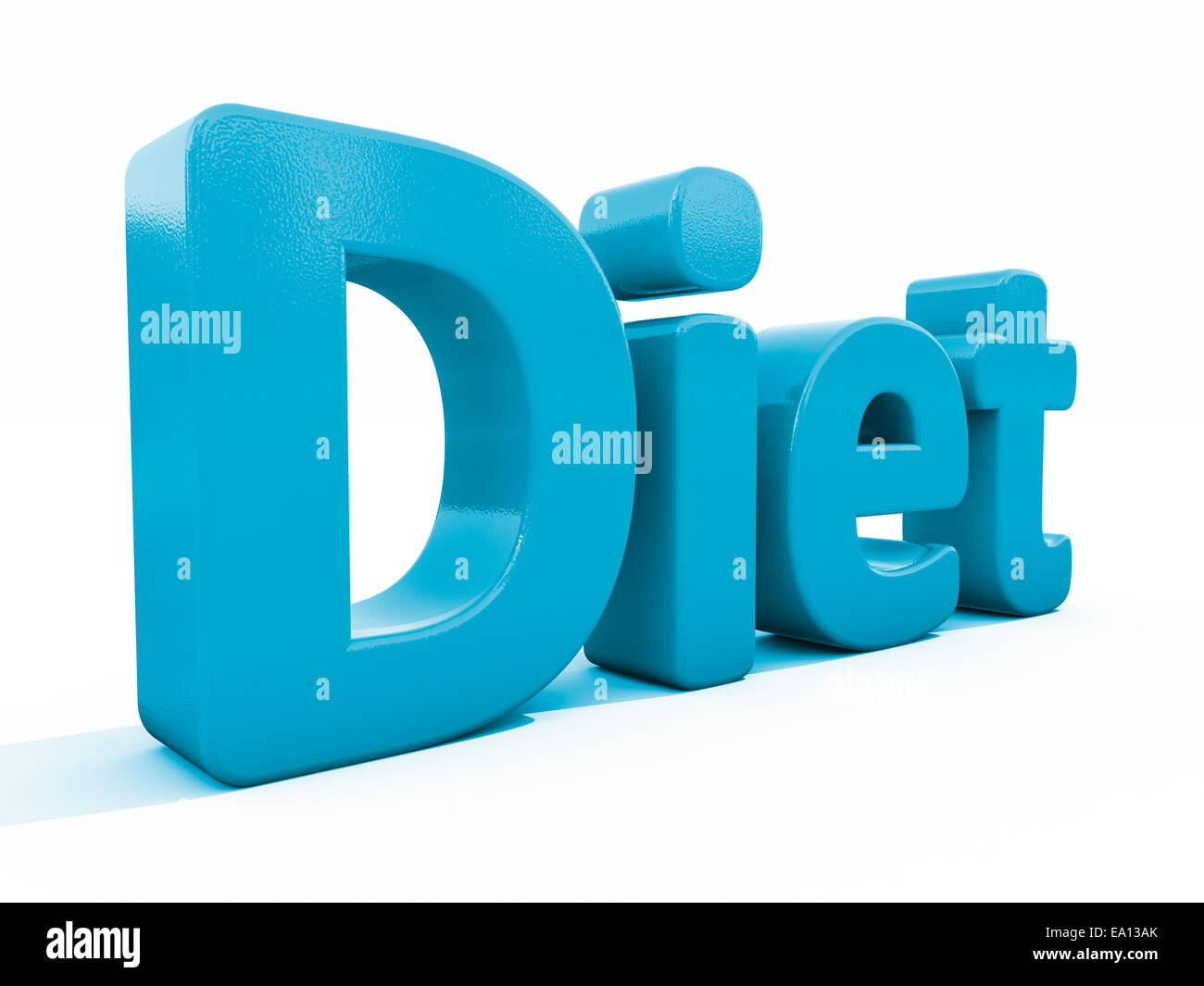 3d word diet Stock Photo - Alamy