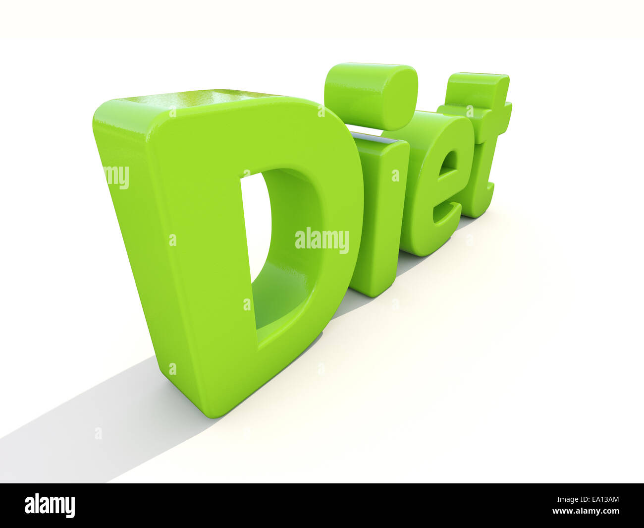 3d word diet Stock Photo - Alamy