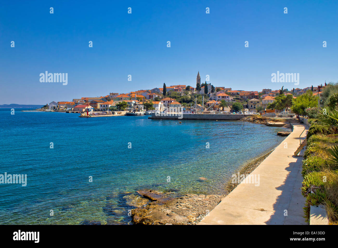 Coastal town of Kali skyline Stock Photo - Alamy