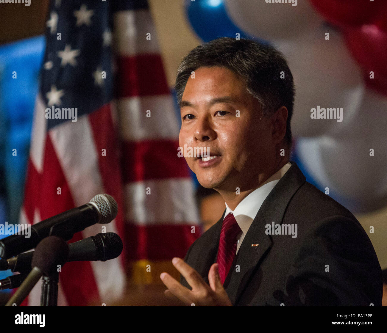 Los Angeles, USA. 4th Nov, 2014. Democratic Party California State ...