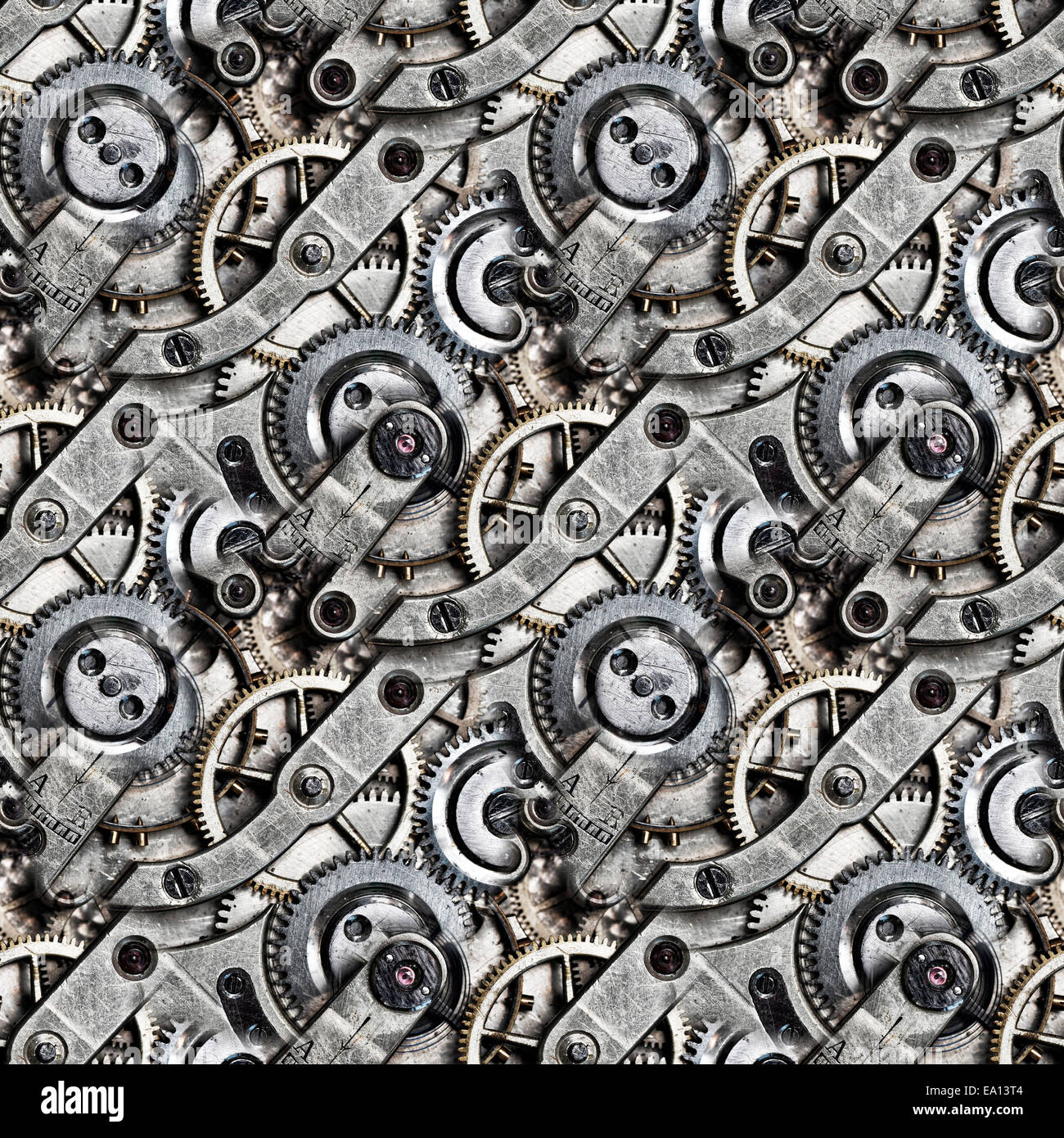 Detail of a old machine Stock Photo - Alamy