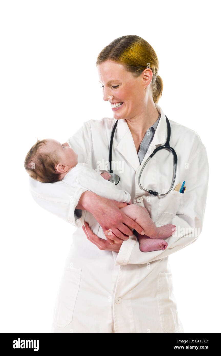Baby examination hi-res stock photography and images - Alamy