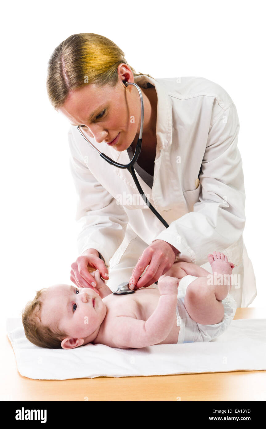 Examination of the newborn hi-res stock photography and images - Alamy