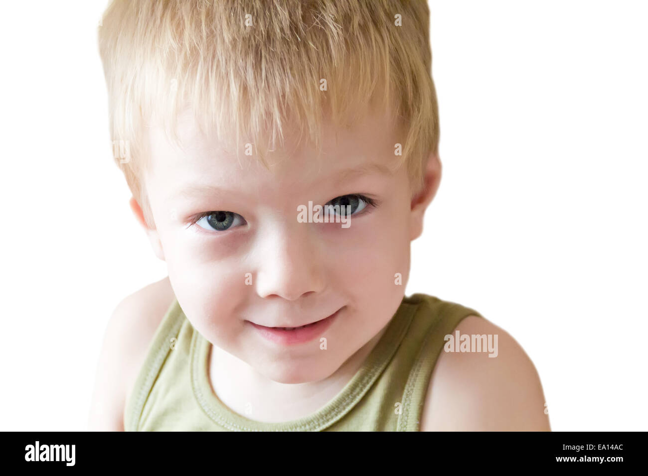 Portrait of cute boy Stock Photo - Alamy