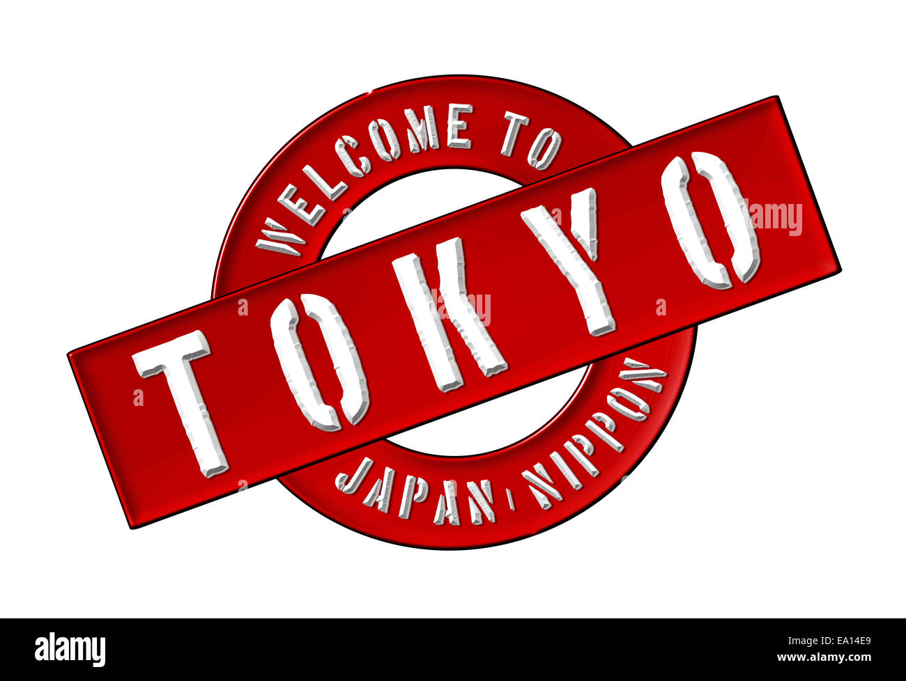 Welcome to tokyo sign hi-res stock photography and images - Alamy
