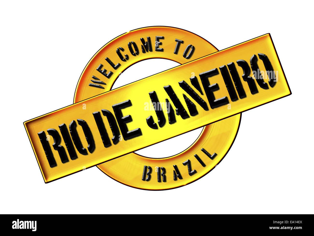 Welcome to Rio de Janeiro Stock Photo - Alamy